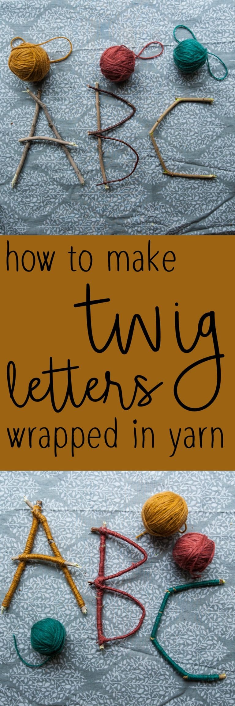 Twig Letters - Sprouting Wild Ones