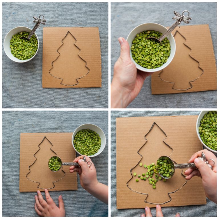 Split Pea Tree Activity - Sprouting Wild Ones
