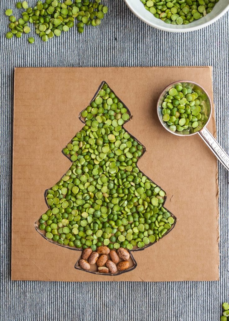 Split Pea Tree Activity - Sprouting Wild Ones