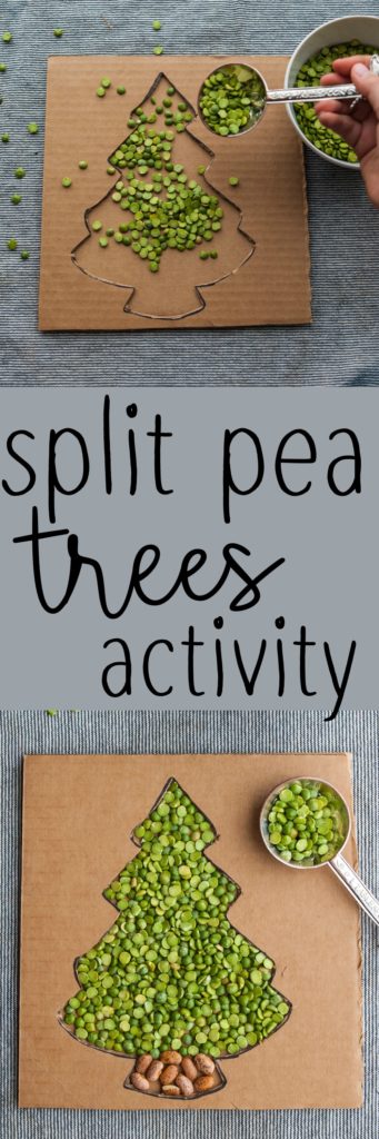 Split Pea Tree Activity - Sprouting Wild Ones